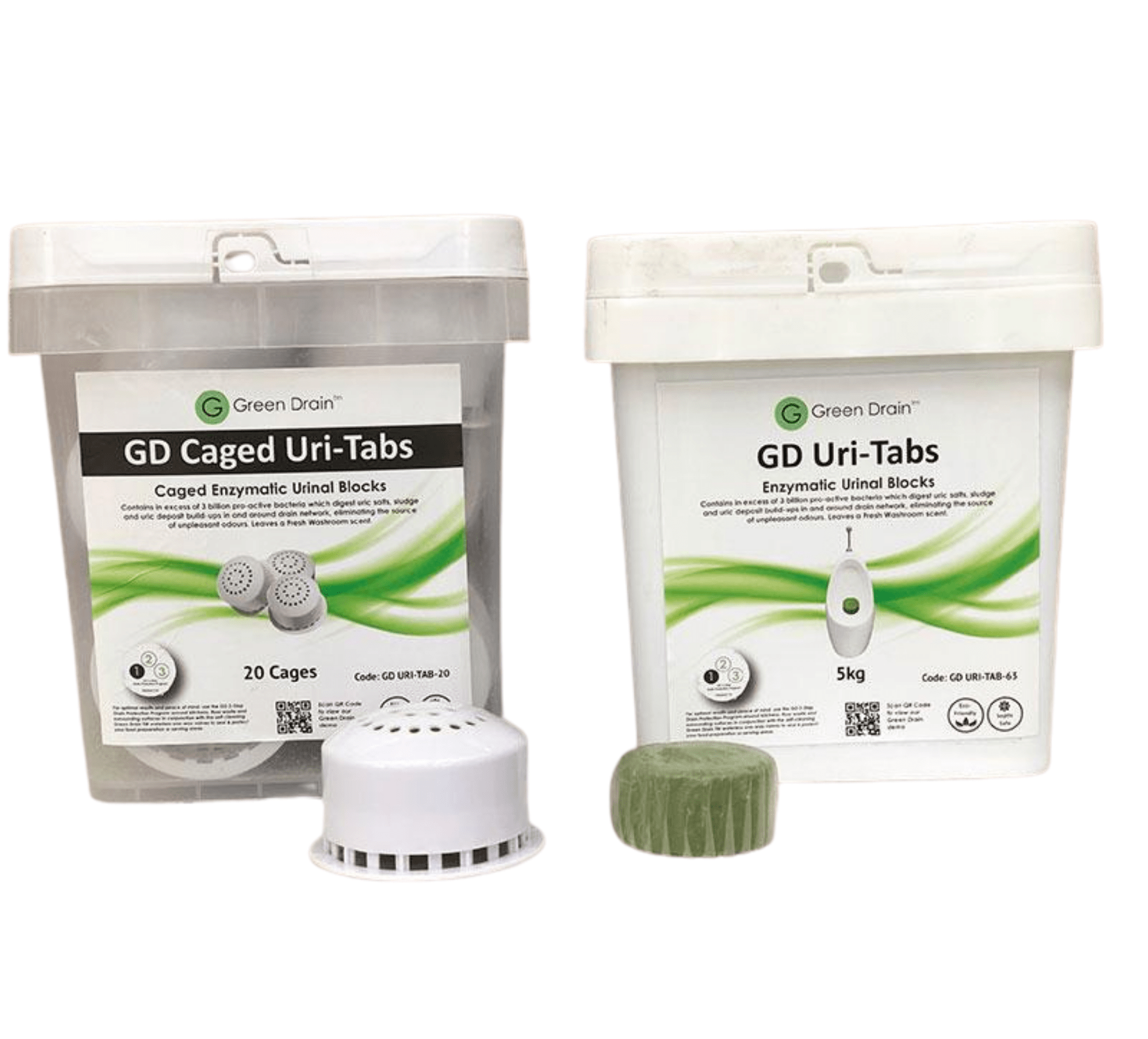 Enzymatic URI-TAB BioBlocks Tubs - Eco Green Solutions