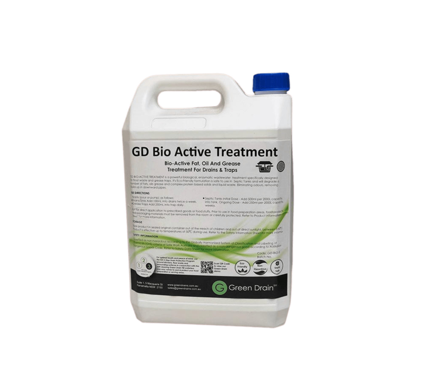 Green Drain - Bioactive Treatment - Eco Green Solutions